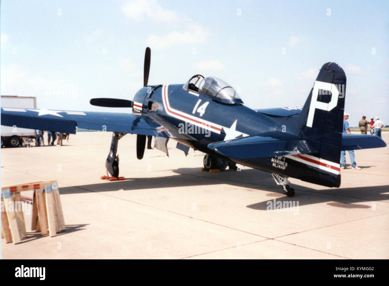 A historical image of the Grumman F8F Bearcat, featuring the aircraft ...