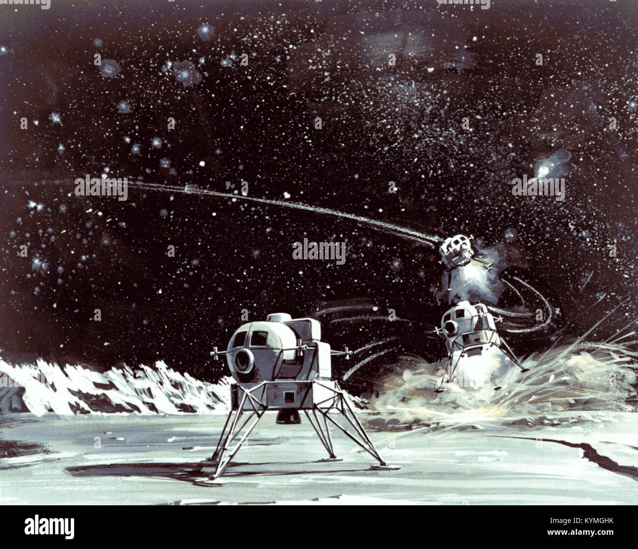 A space photograph from the 08 series, showing a unique perspective of ...