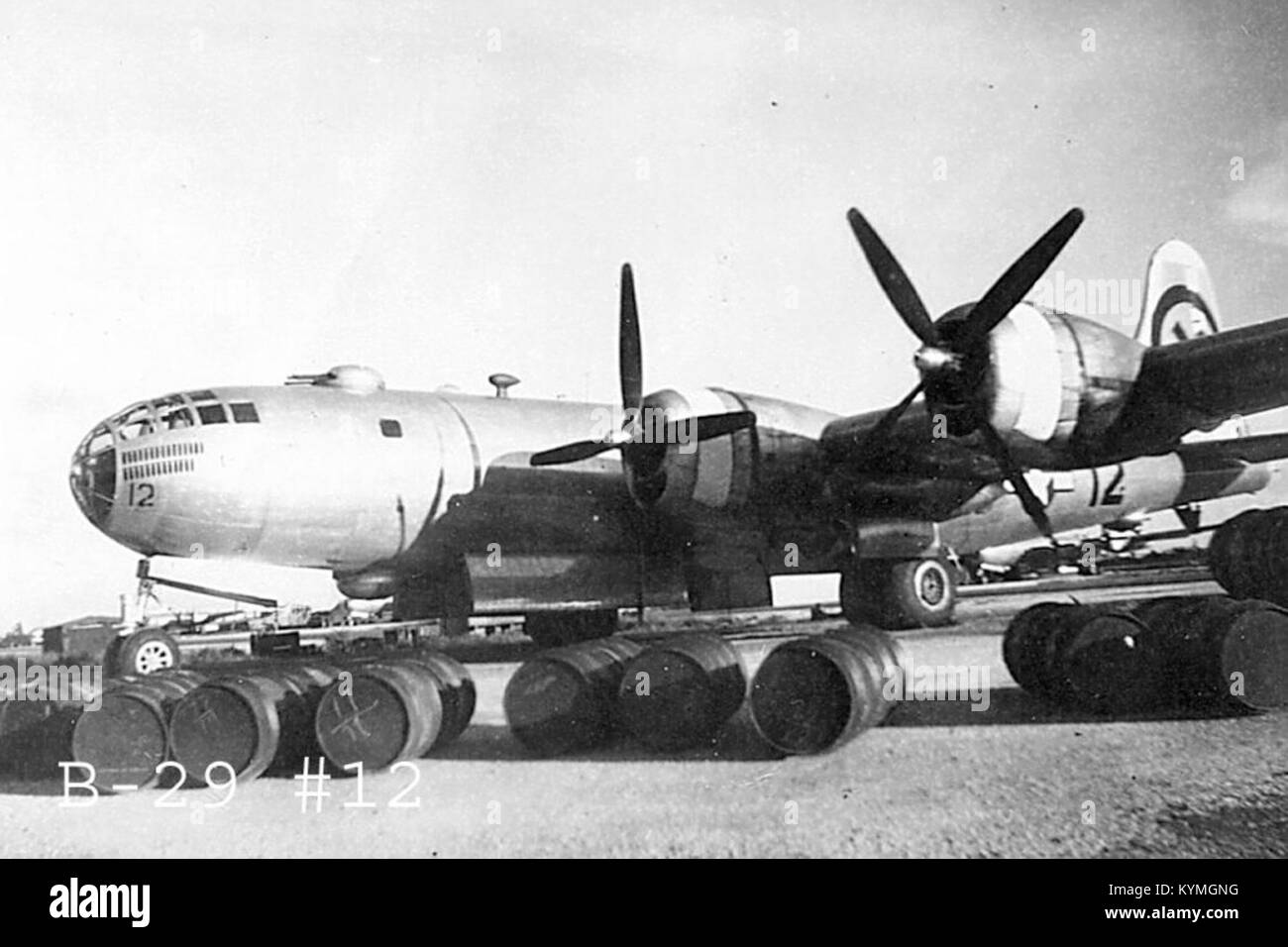 A historic photograph of the 9th Bomb Group, showcasing aircraft in ...