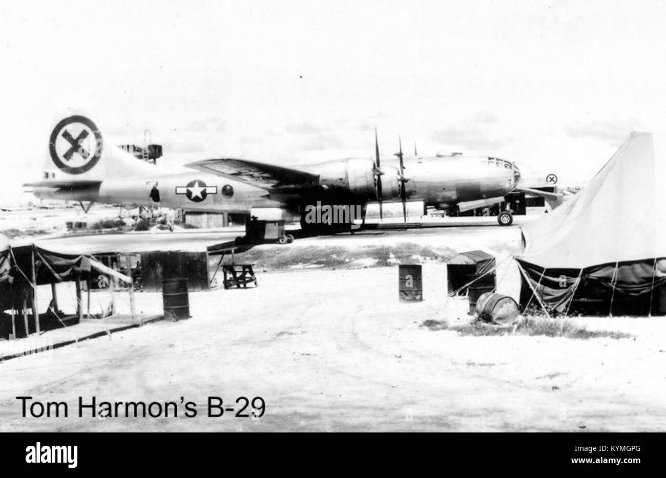 A historic photograph of the 9th Bomb Group, showcasing their aircraft ...