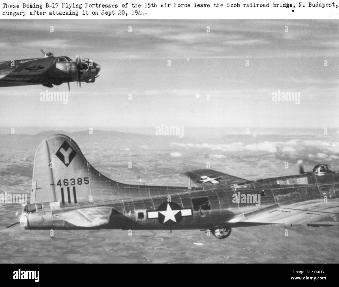 This image showcases a Boeing B-17 Flying Fortress, a World War II-era ...