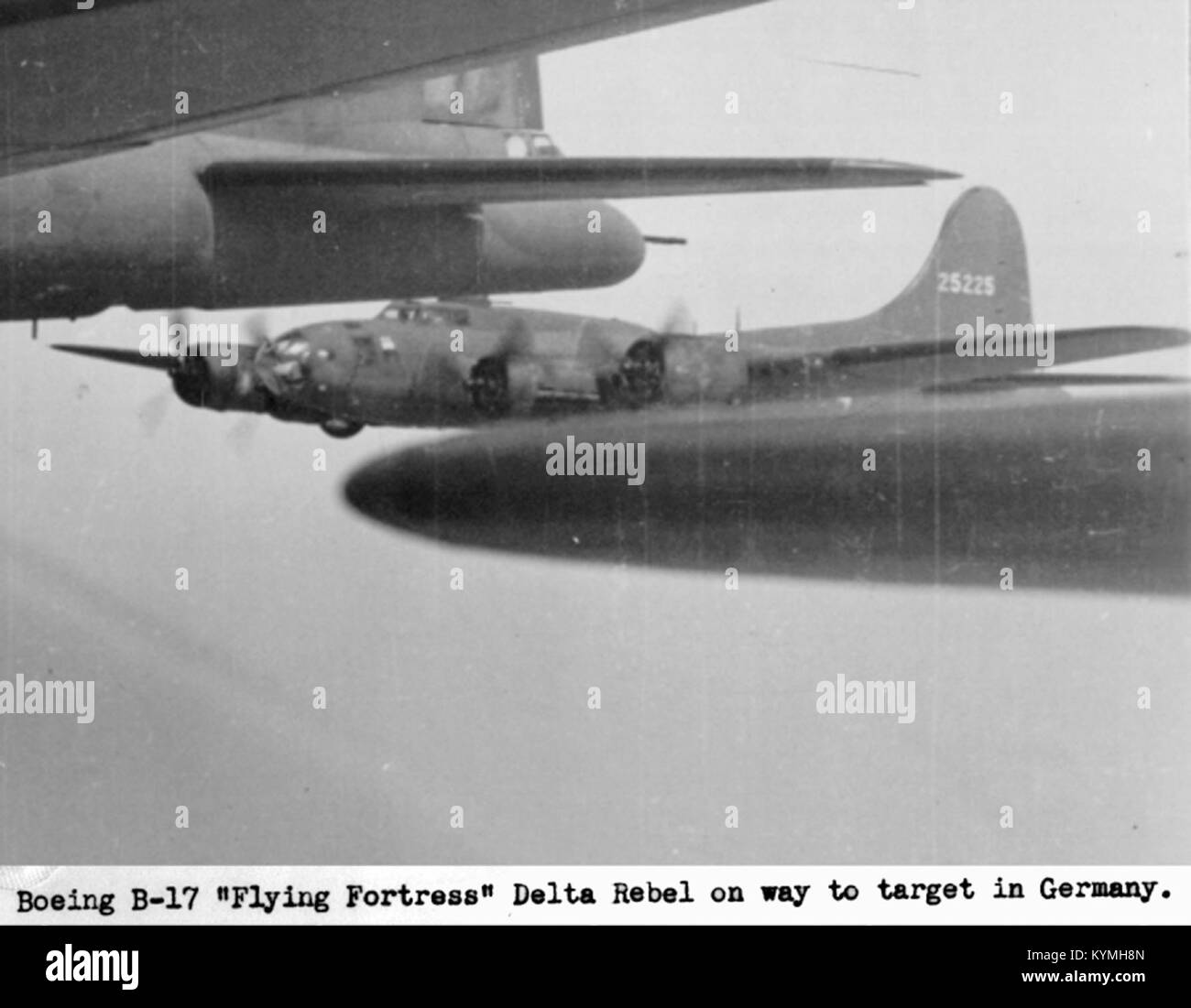 A Boeing B-17 Flying Fortress aircraft, a prominent bomber used during ...