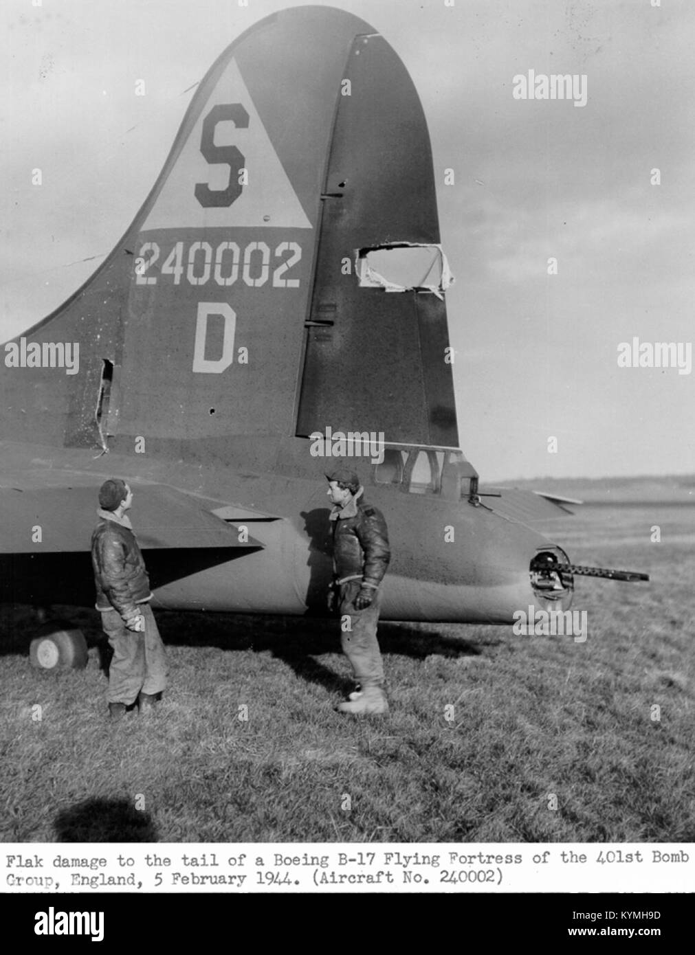 A historical image of a Boeing B-17 Flying Fortress, an iconic American ...