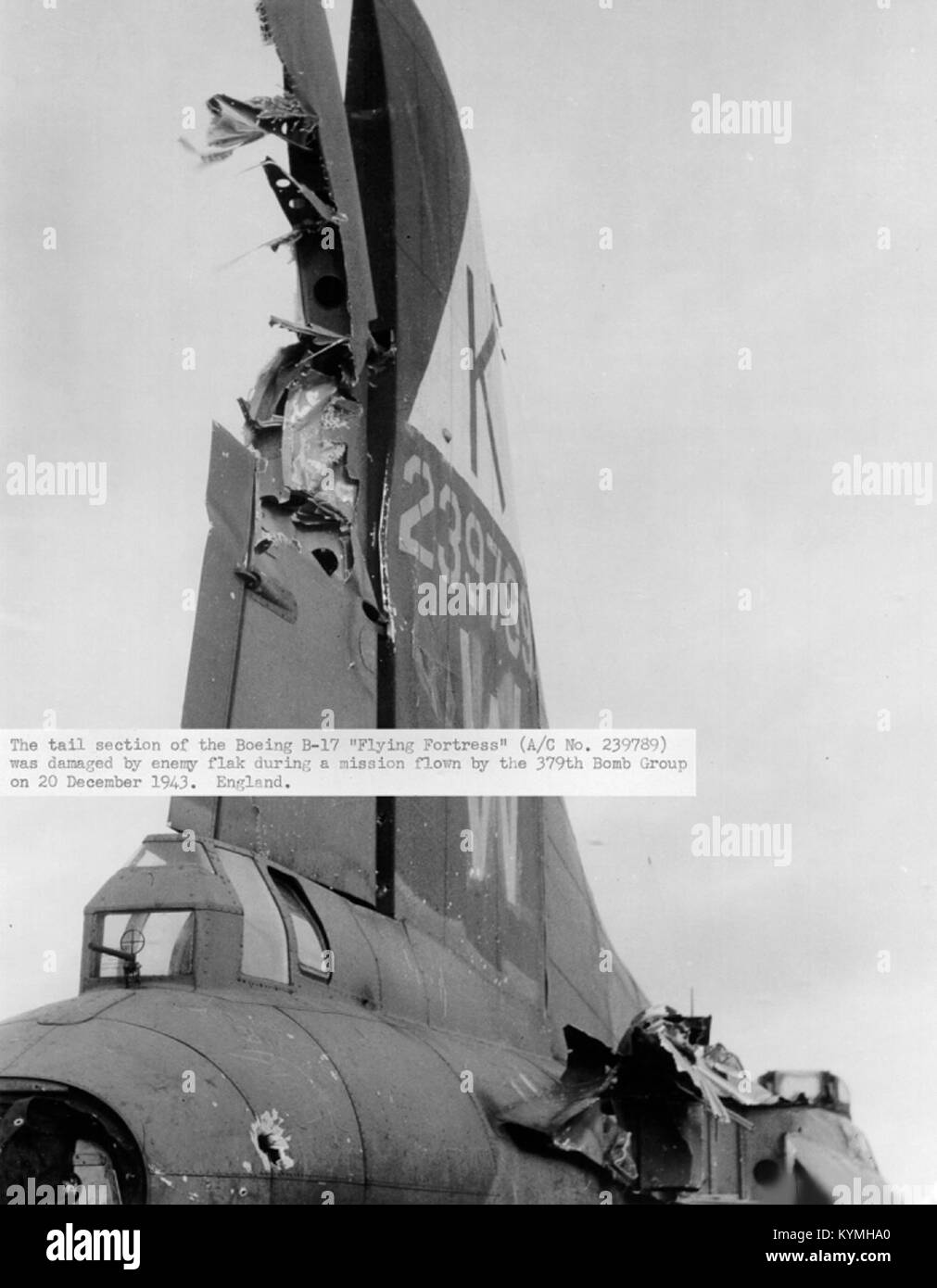 A historical photograph of the Boeing B-17 Flying Fortress, captured in ...