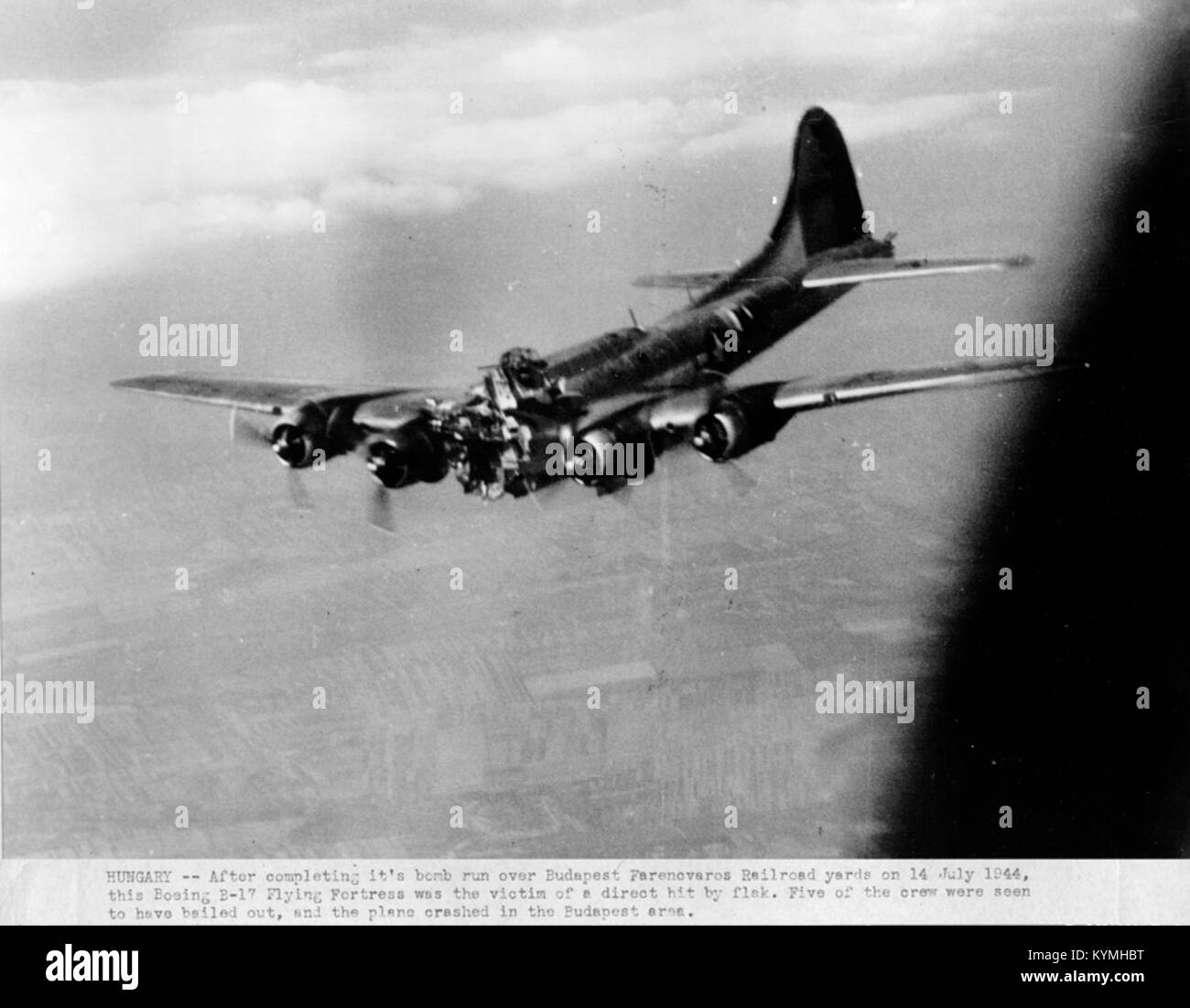 This image showcases the Boeing B-17 Flying Fortress, a prominent World ...