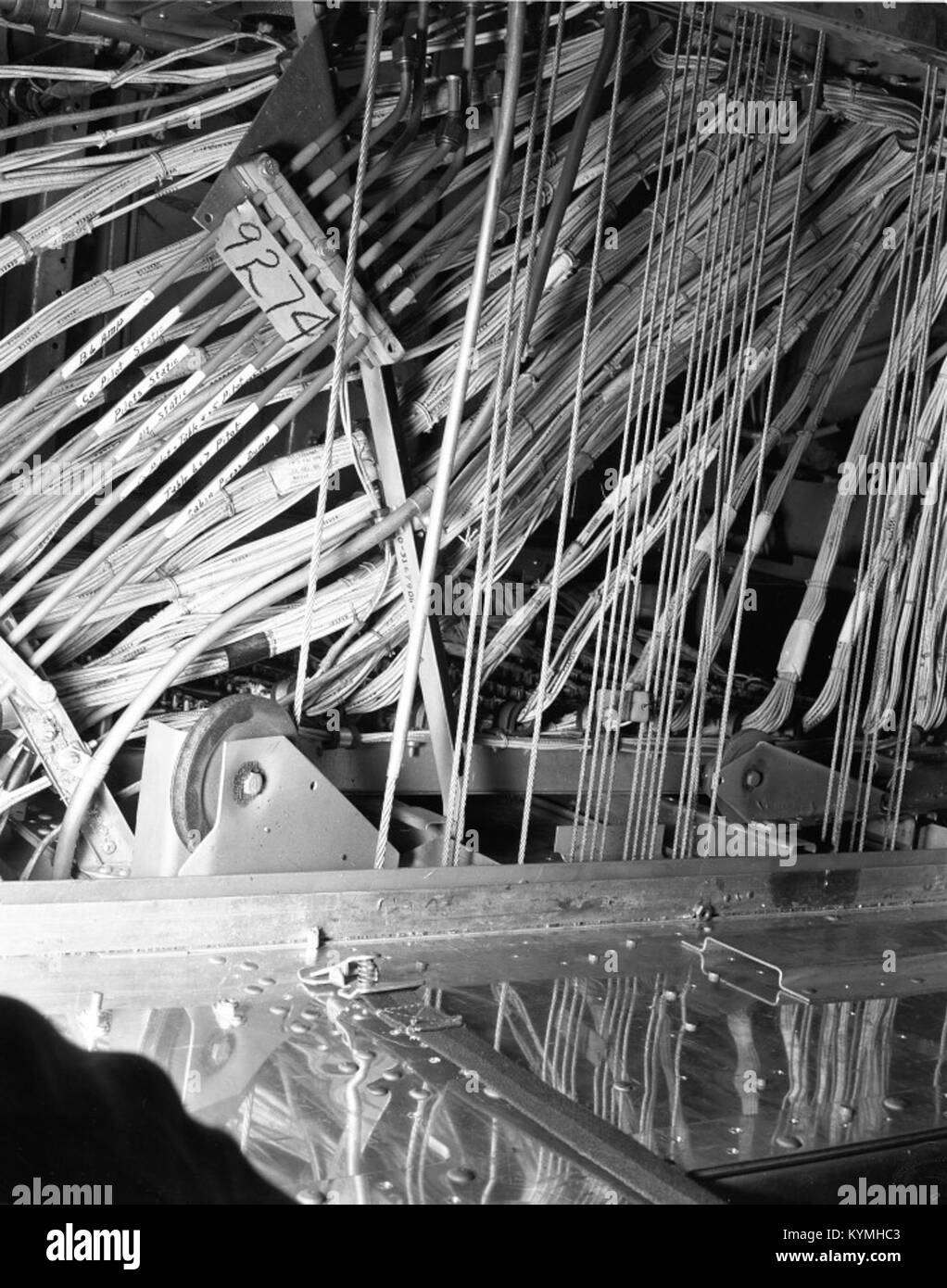 A photographic negative of a Convair aircraft, showcasing the aircraft ...