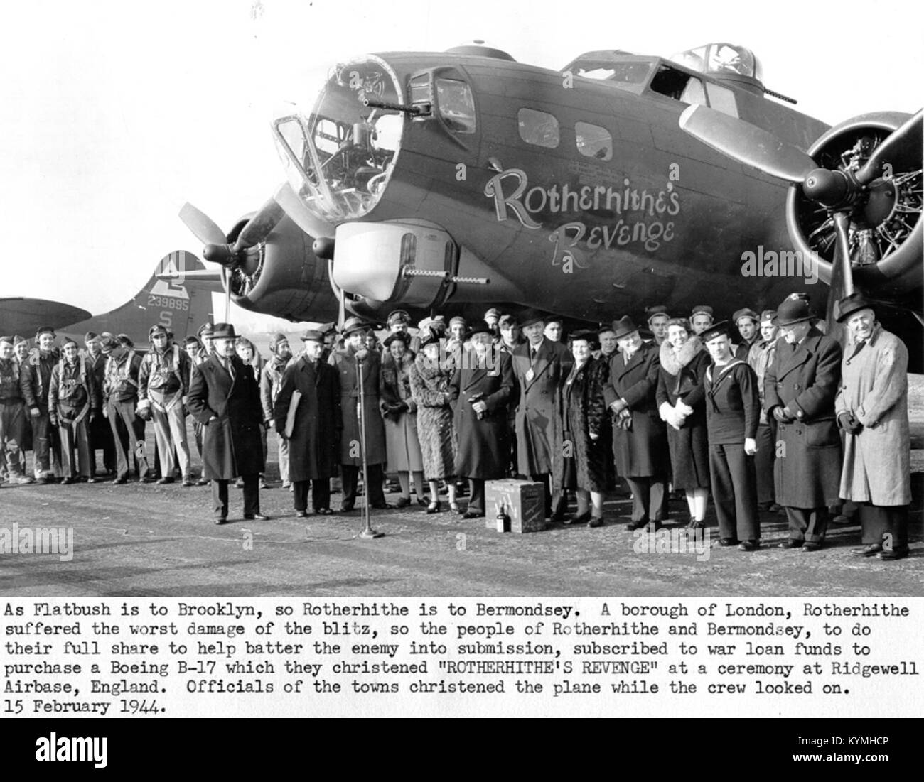 A detailed view of the Boeing B-17 Fortress, a World War II American ...