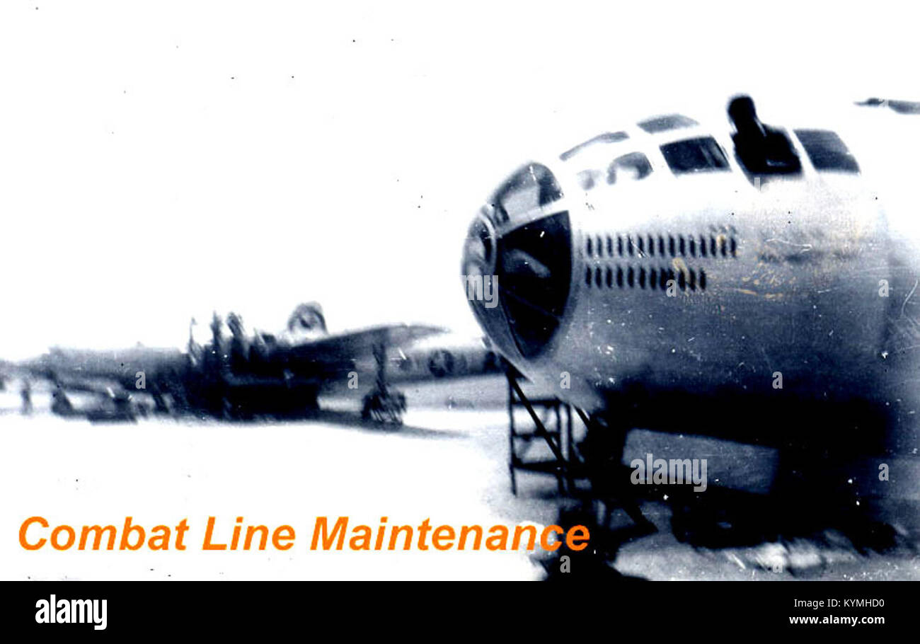 A historical photograph of the 9th Bomb Group, capturing a significant ...