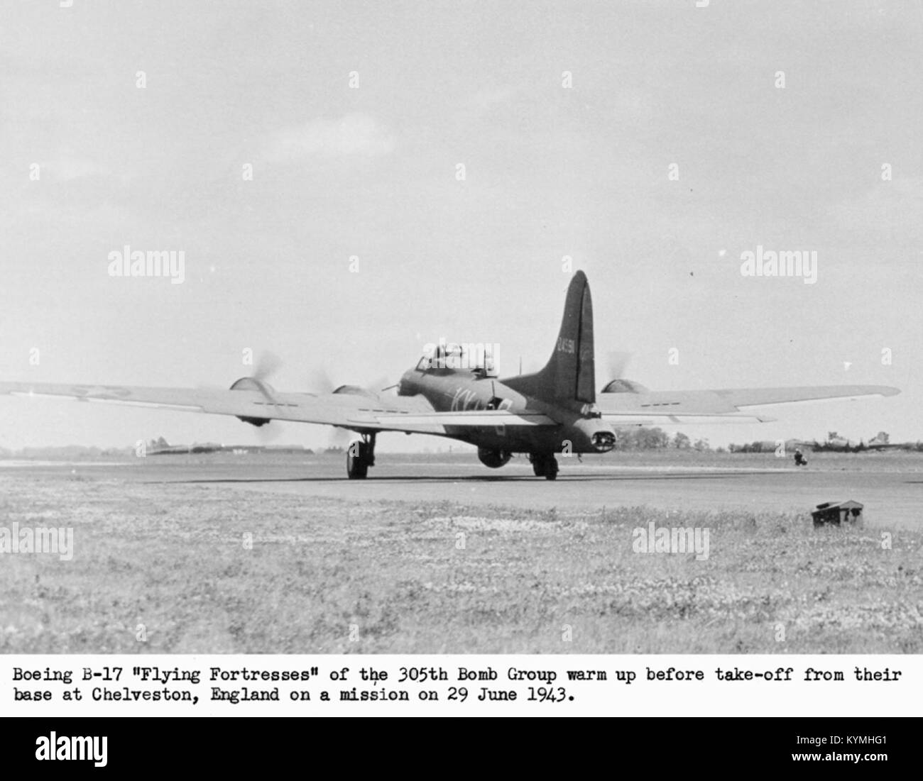 A photograph of a Boeing B-17 Flying Fortress, an iconic World War II ...