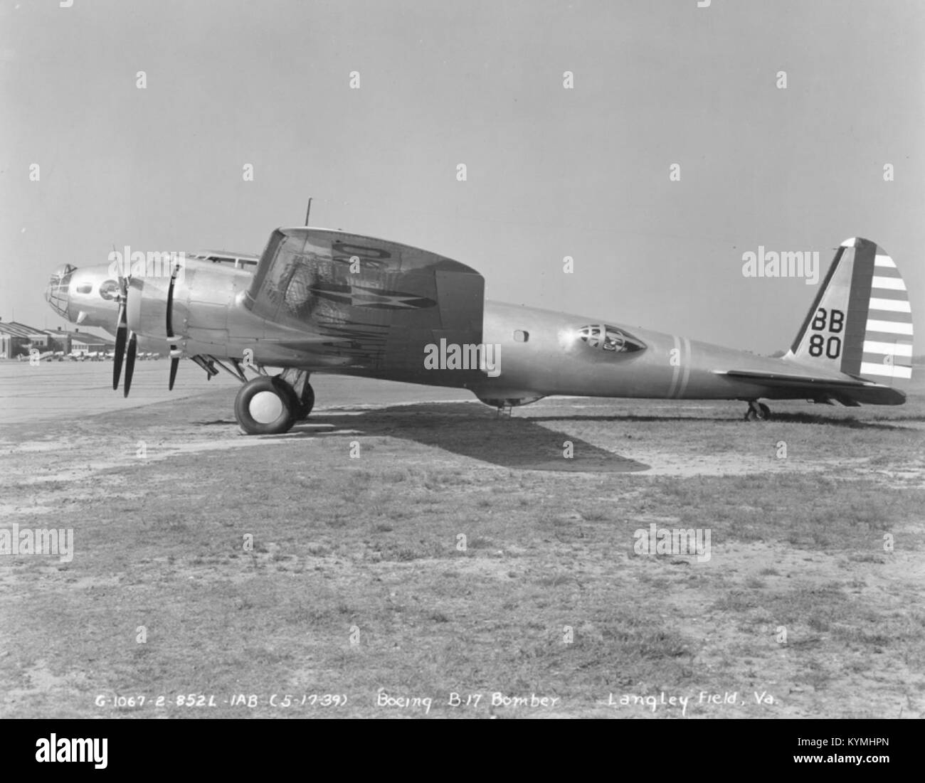 A photograph of a Boeing B-17 Flying Fortress, captured during World ...