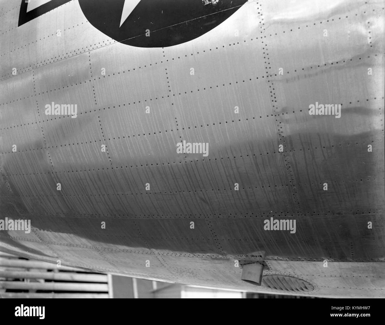 A historical image of a Convair aircraft, captured as part of a ...