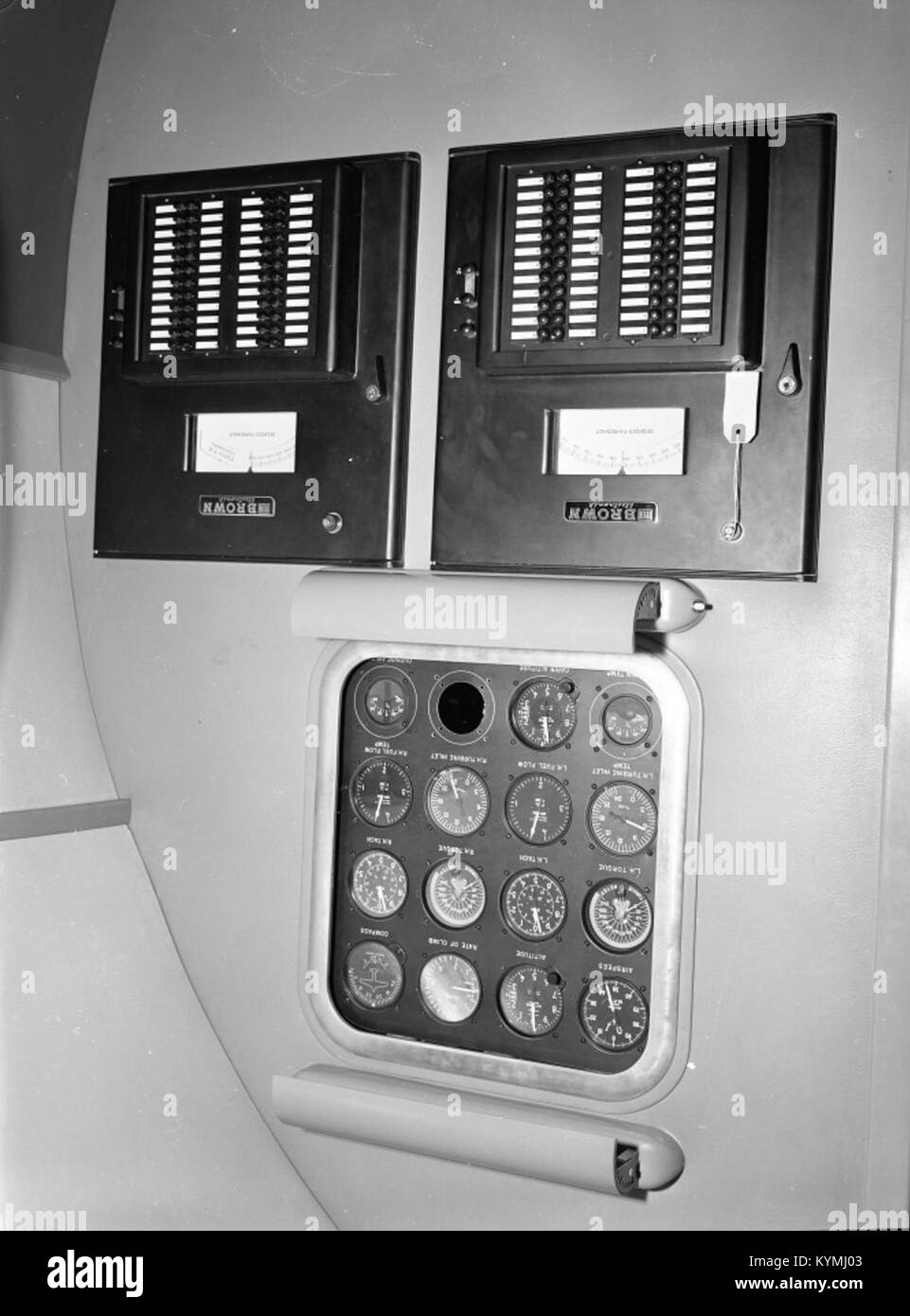 A historical image of a Convair aircraft, noted for its contributions ...