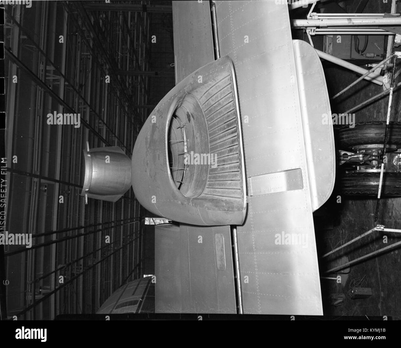 A historical photograph of a Convair aircraft, likely showing the ...