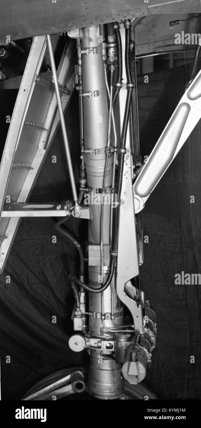 Civilian and military aircraft Black and White Stock Photos & Images ...