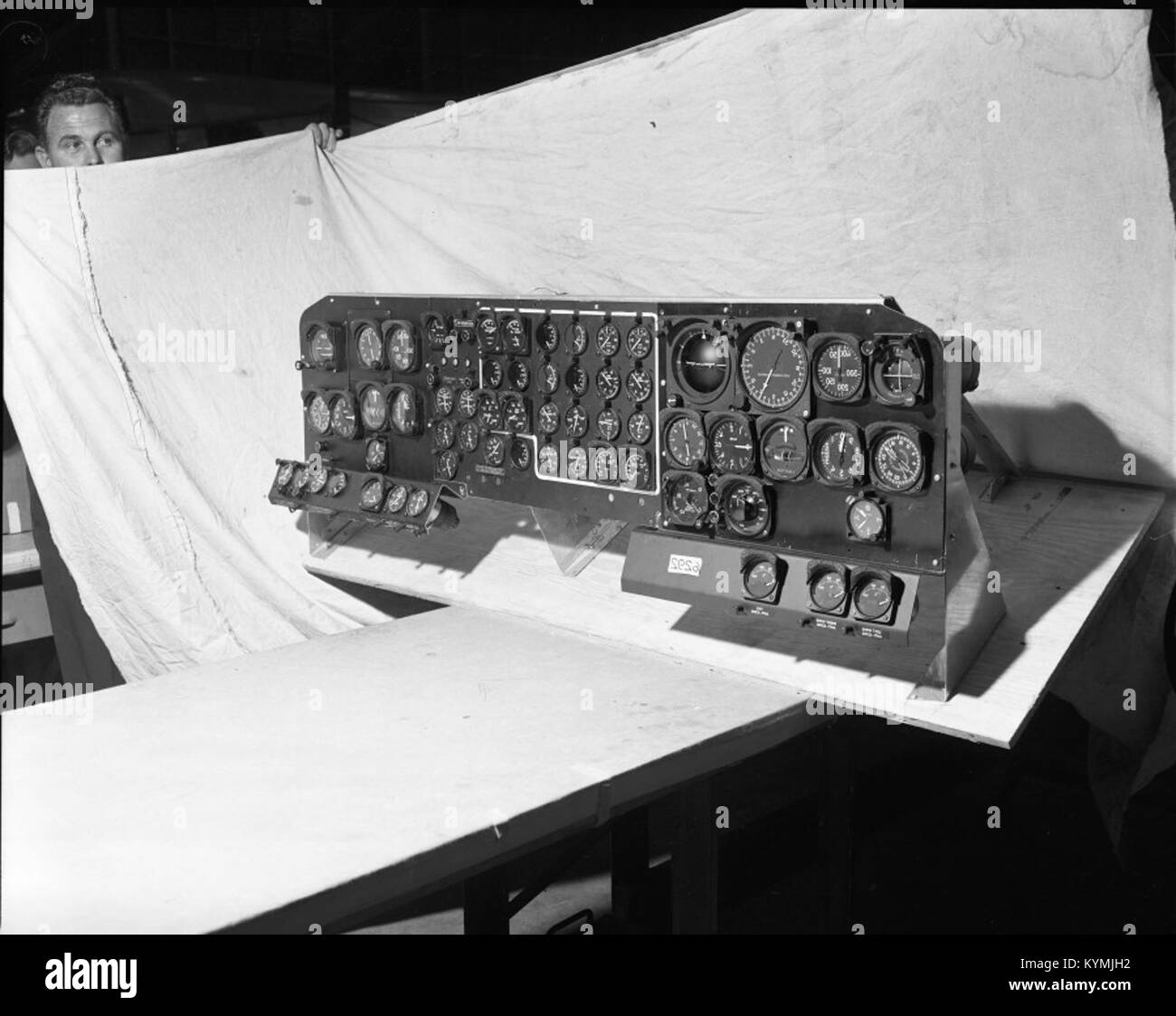 A historical image of a Convair aircraft, captured as part of a ...