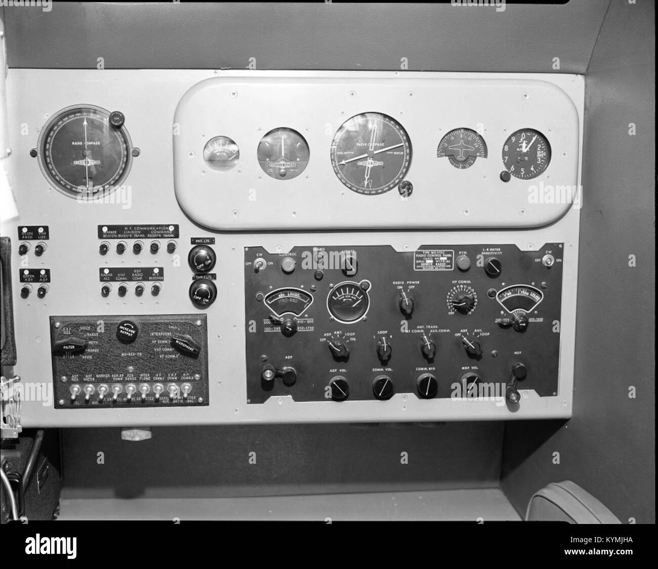A historical photograph of a Convair aircraft, capturing a moment in ...