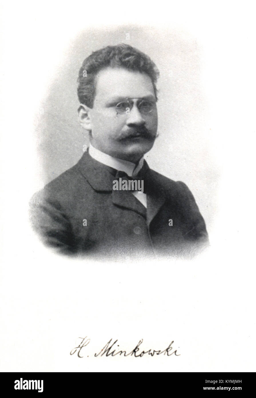 A historical portrait of Hermann Minkowski (1864-1909), a mathematician ...
