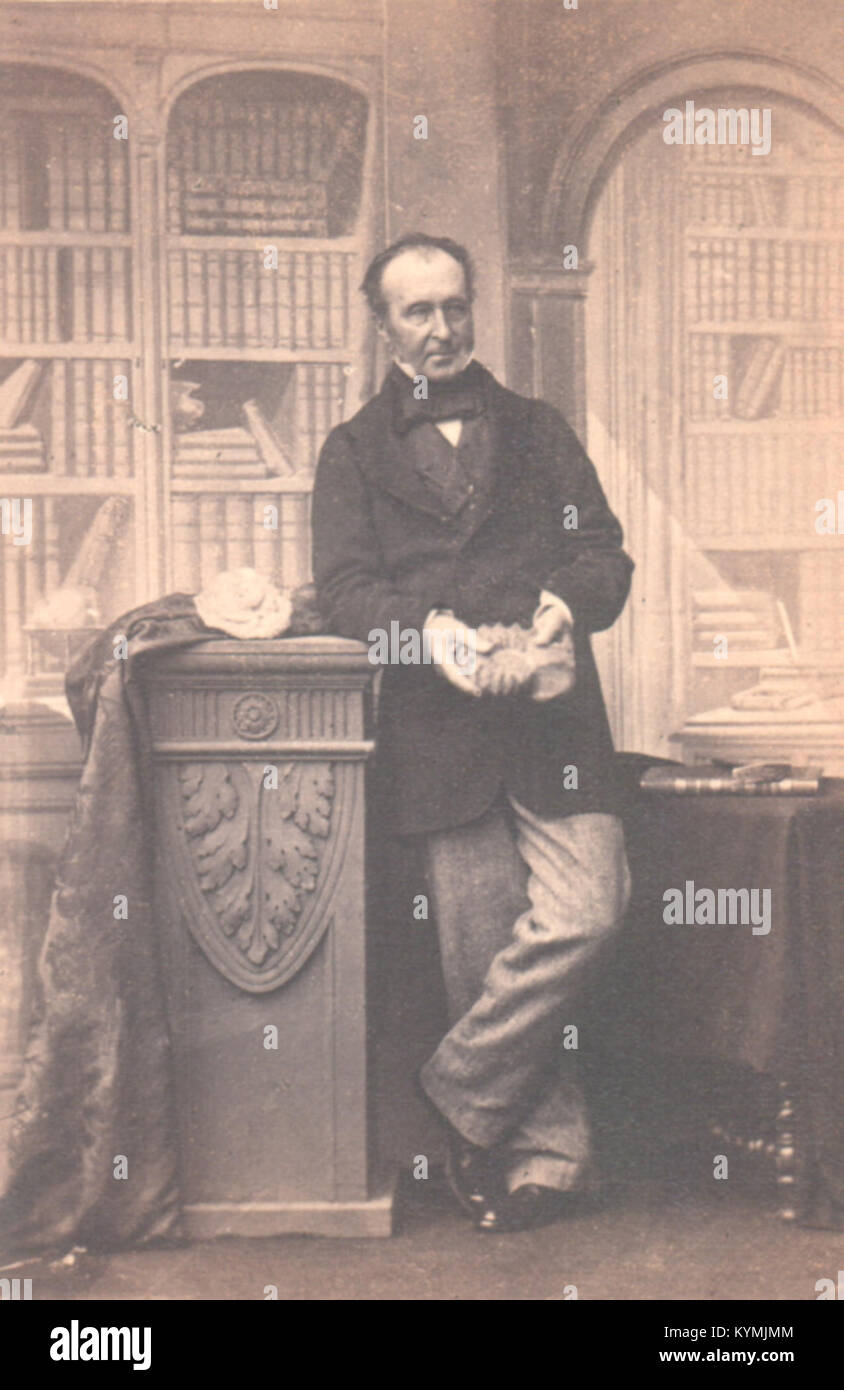 A historical portrait of Roderick Impey Murchison (1792-1871), a ...