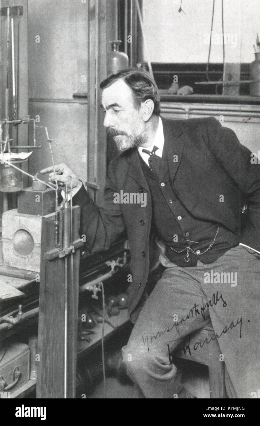 William ramsay chemist hi-res stock photography and images - Alamy