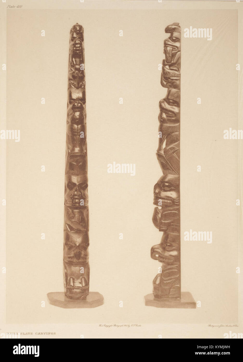 Haida slate carvings hi-res stock photography and images - Alamy