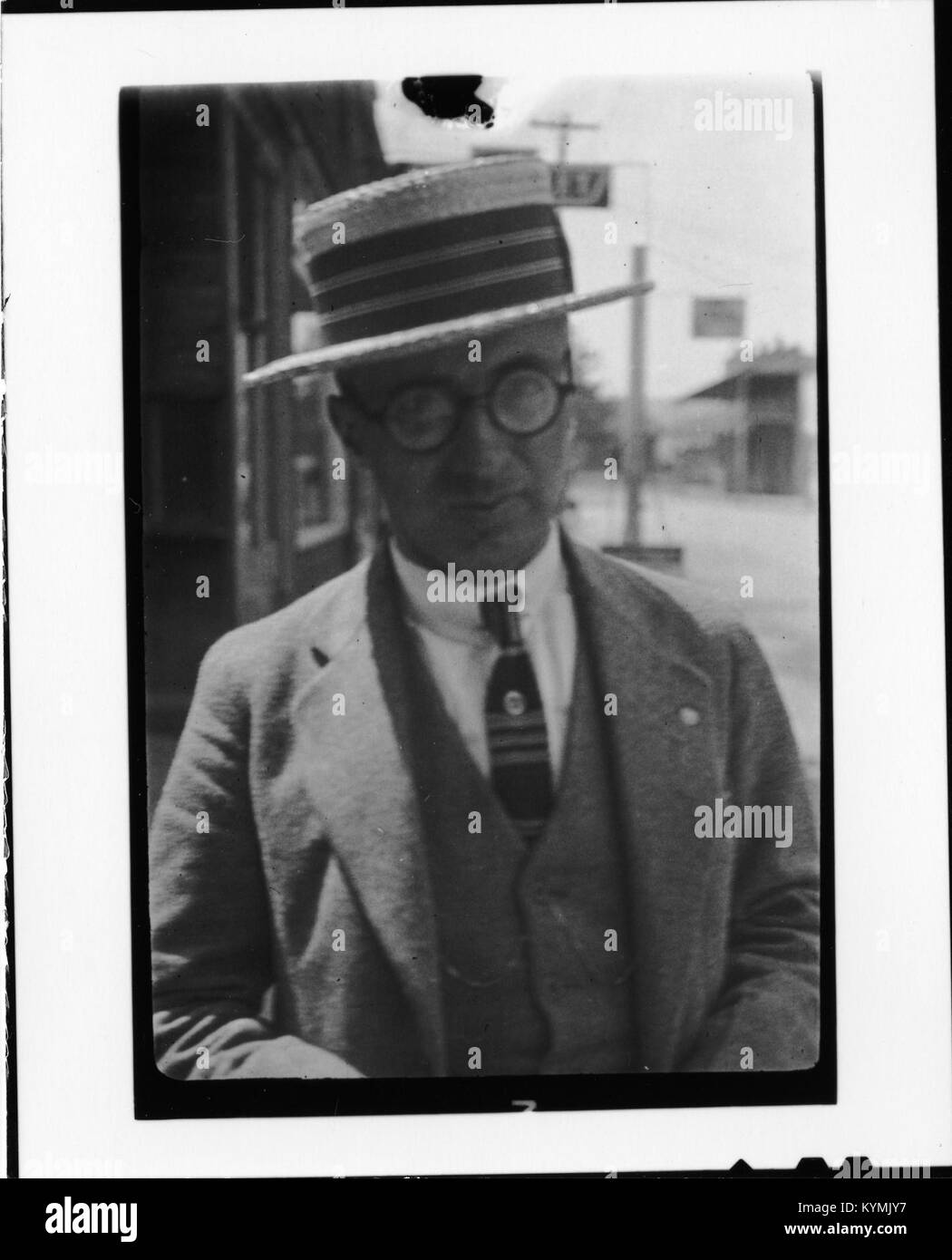 Photograph from the 1925 Scopes Trial showing George Washington ...
