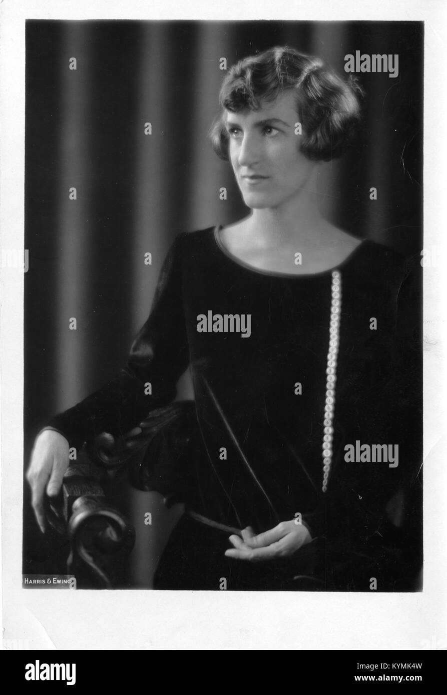 A historical photograph of Minna P. Gill, a prominent librarian, from ...