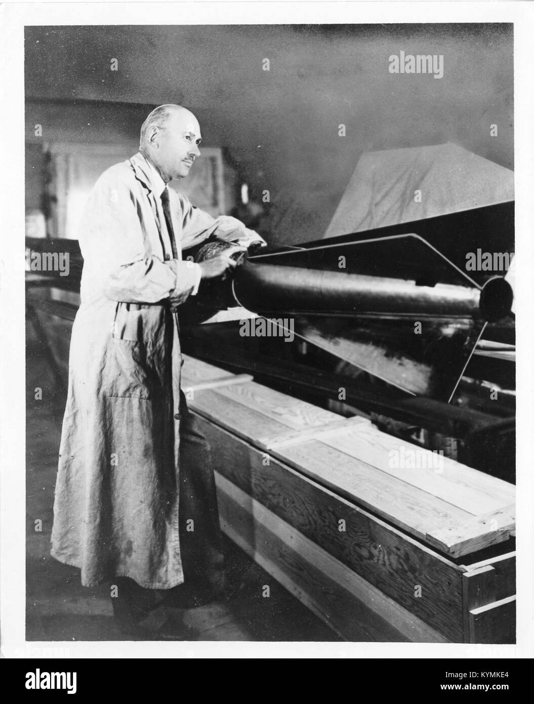 Robert goddard rocket hi-res stock photography and images - Alamy