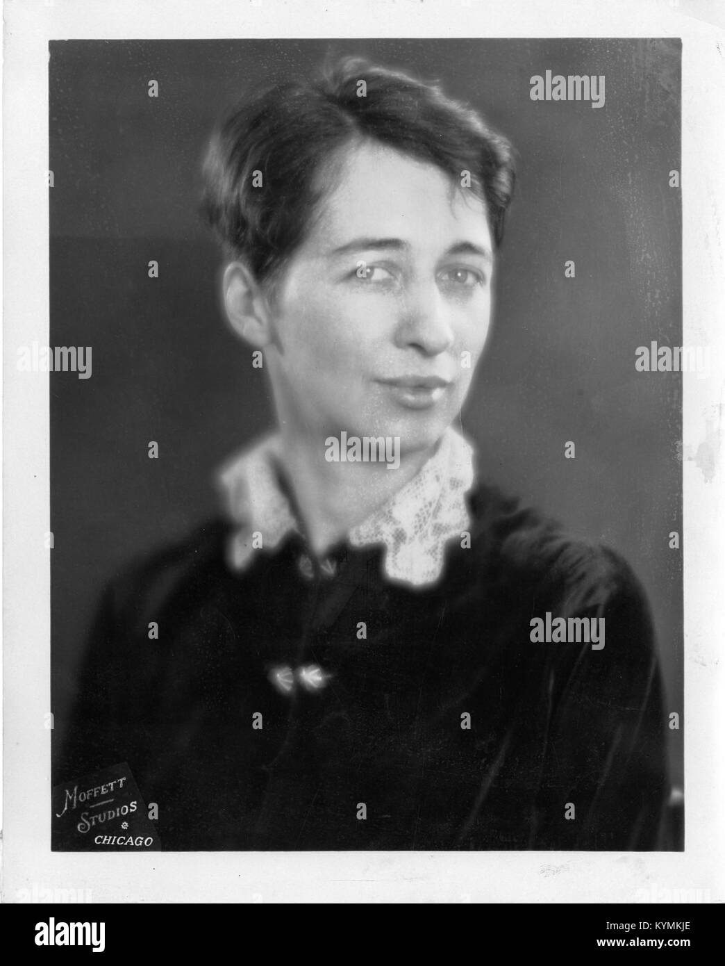 A historical portrait of Charlotte Gower Chapman, an influential figure ...