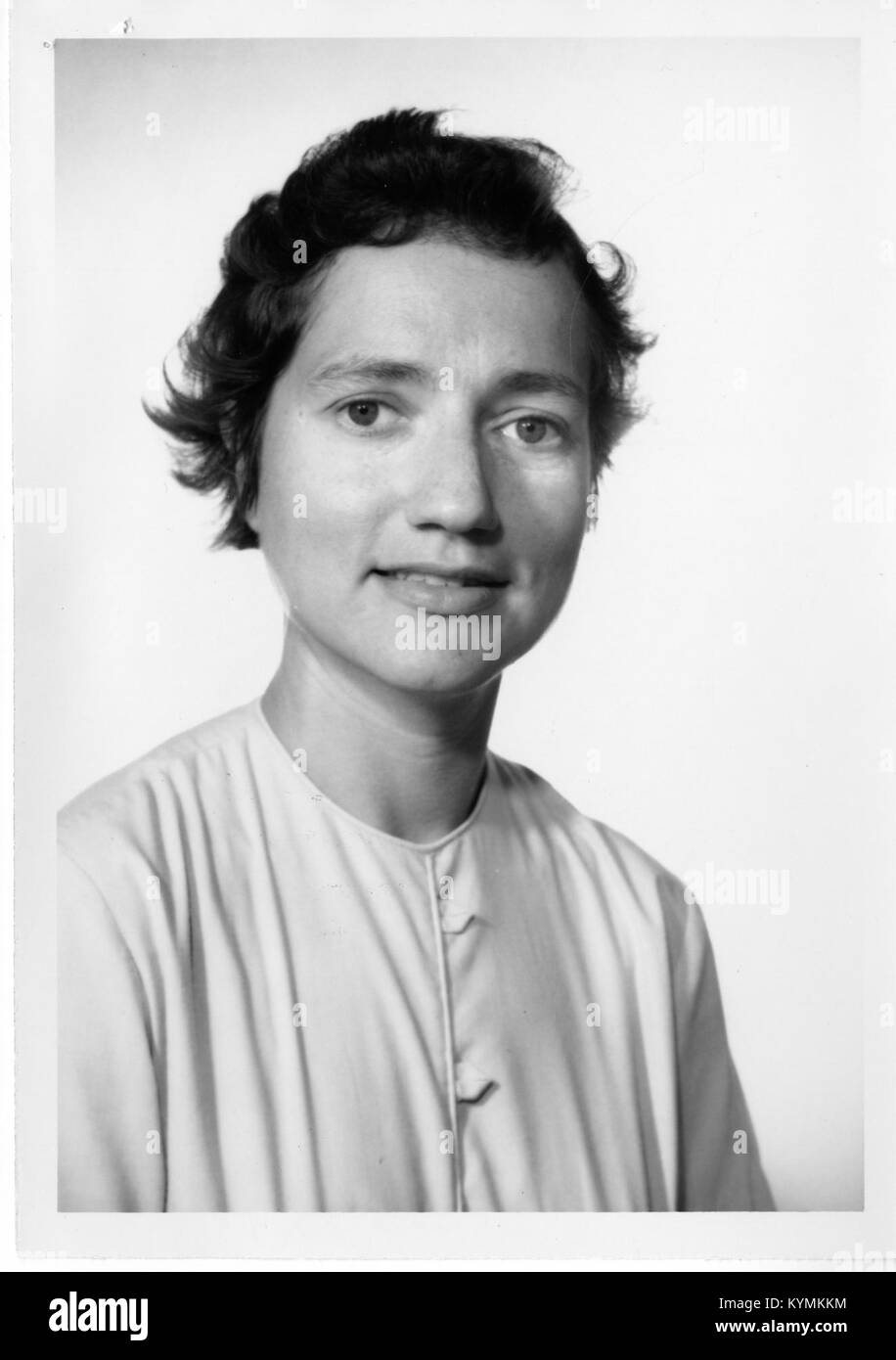 A portrait of Selma Hayman, a notable scientist in oncology, taken in ...