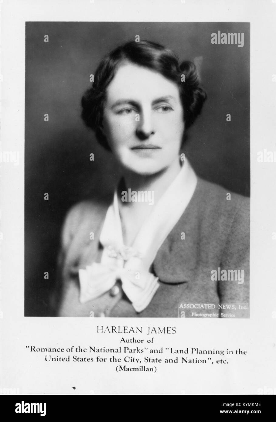 This illustration of Harlean James, an influential figure in early ...