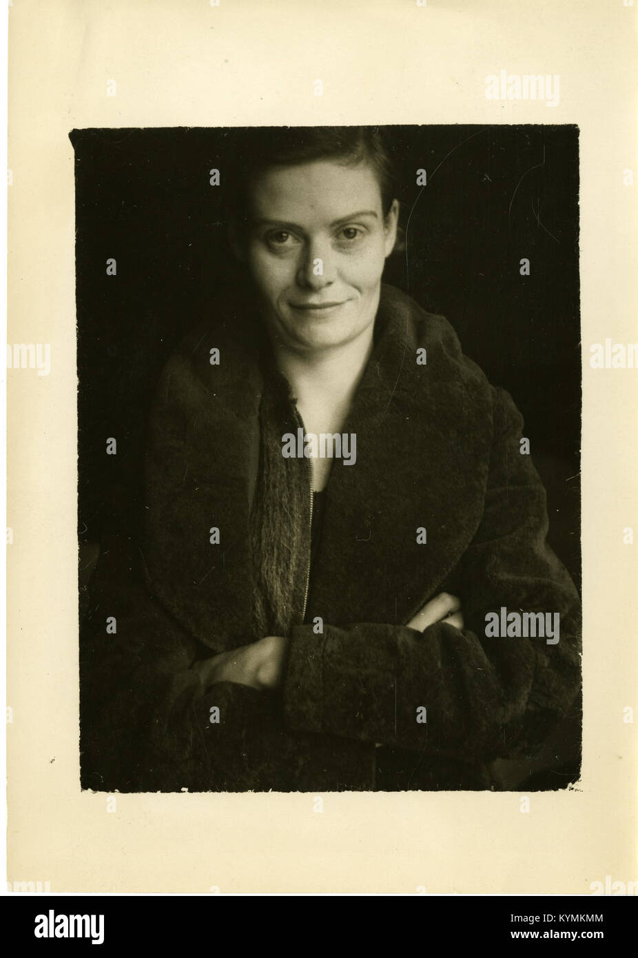 A vintage portrait photograph of Phyllis Jones from the 1930s, captured ...