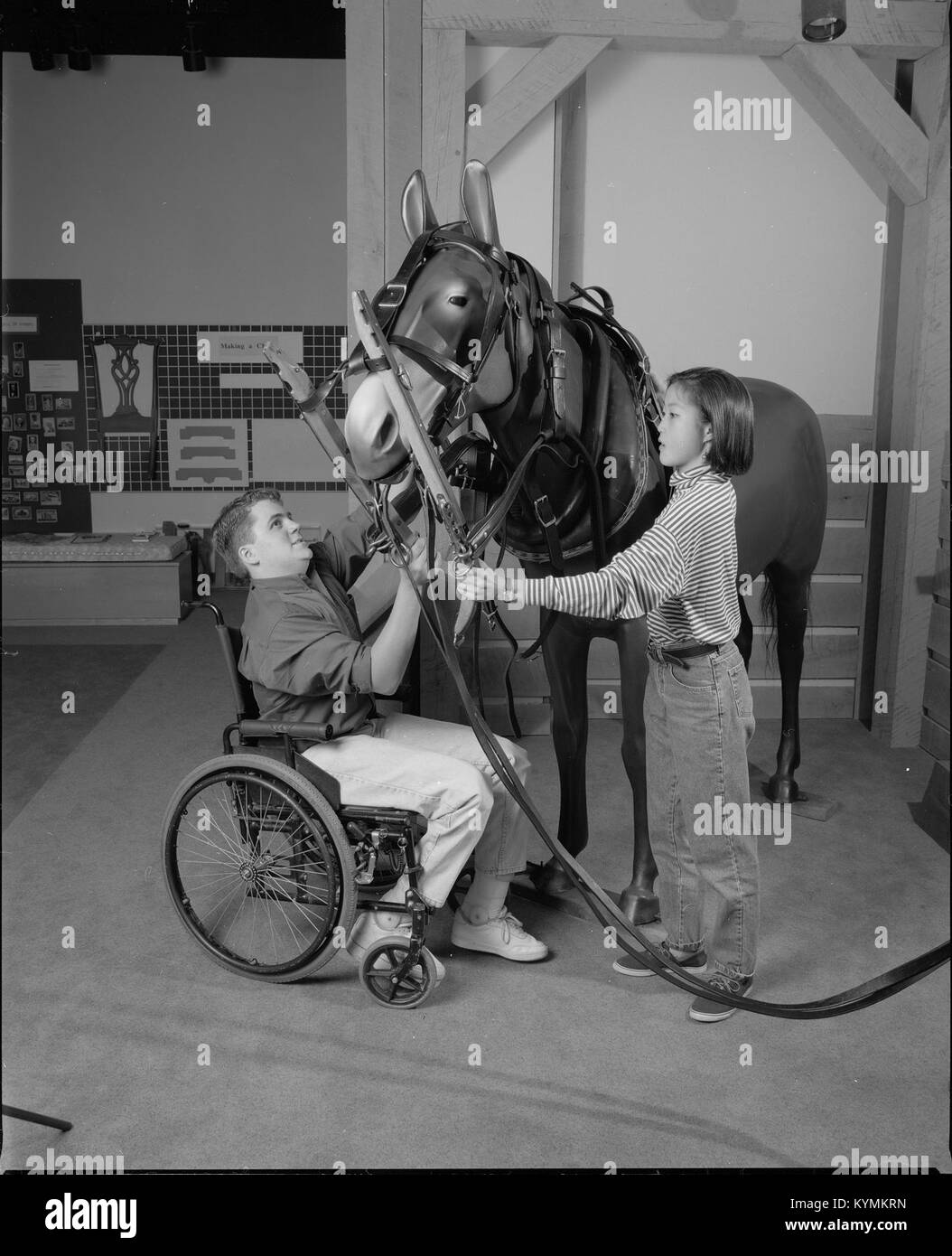 A photograph of the 'Hands On History' room, a space dedicated to ...