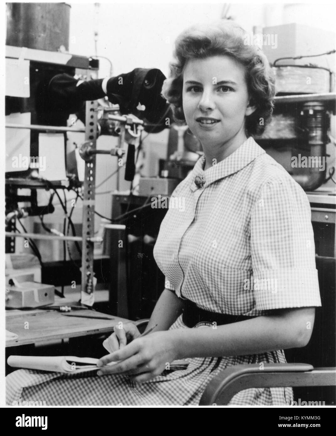 1960s scientist Black and White Stock Photos & Images - Alamy