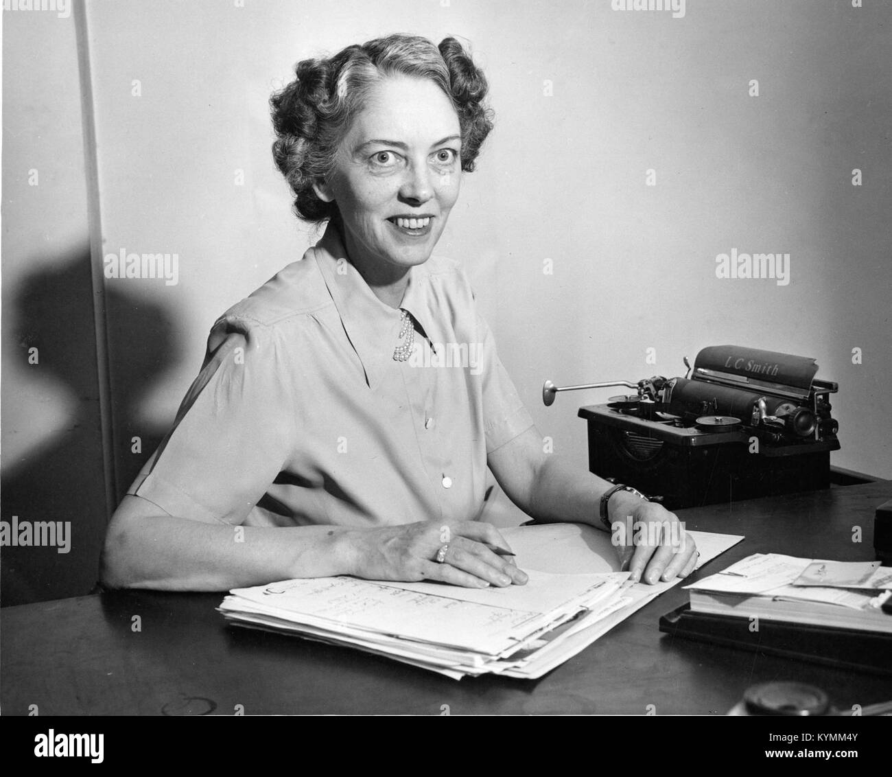 A photograph of Jane Stafford (1899-1991), an influential woman in ...