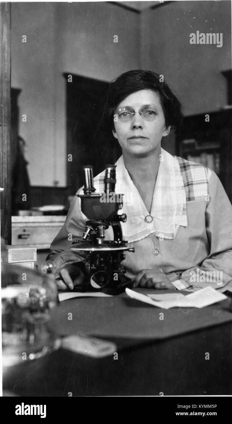 A portrait of Olive Swezy, born in 1878, captured as part of the ...