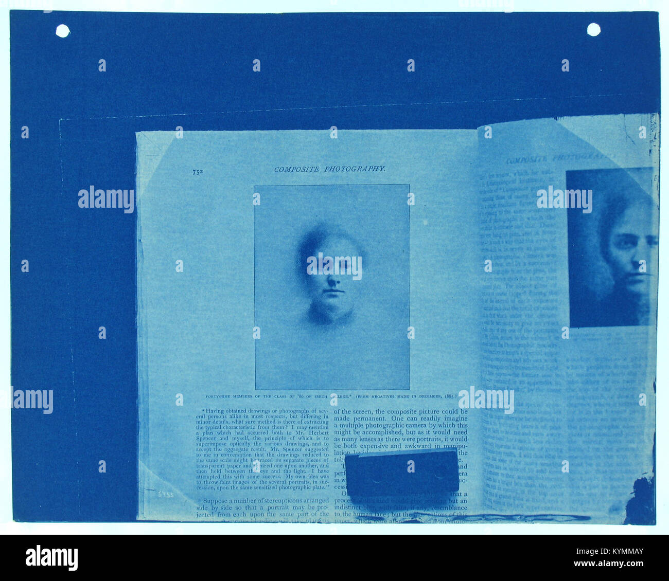 A cyanotype photograph from the Smithsonian Institution Archives, part ...