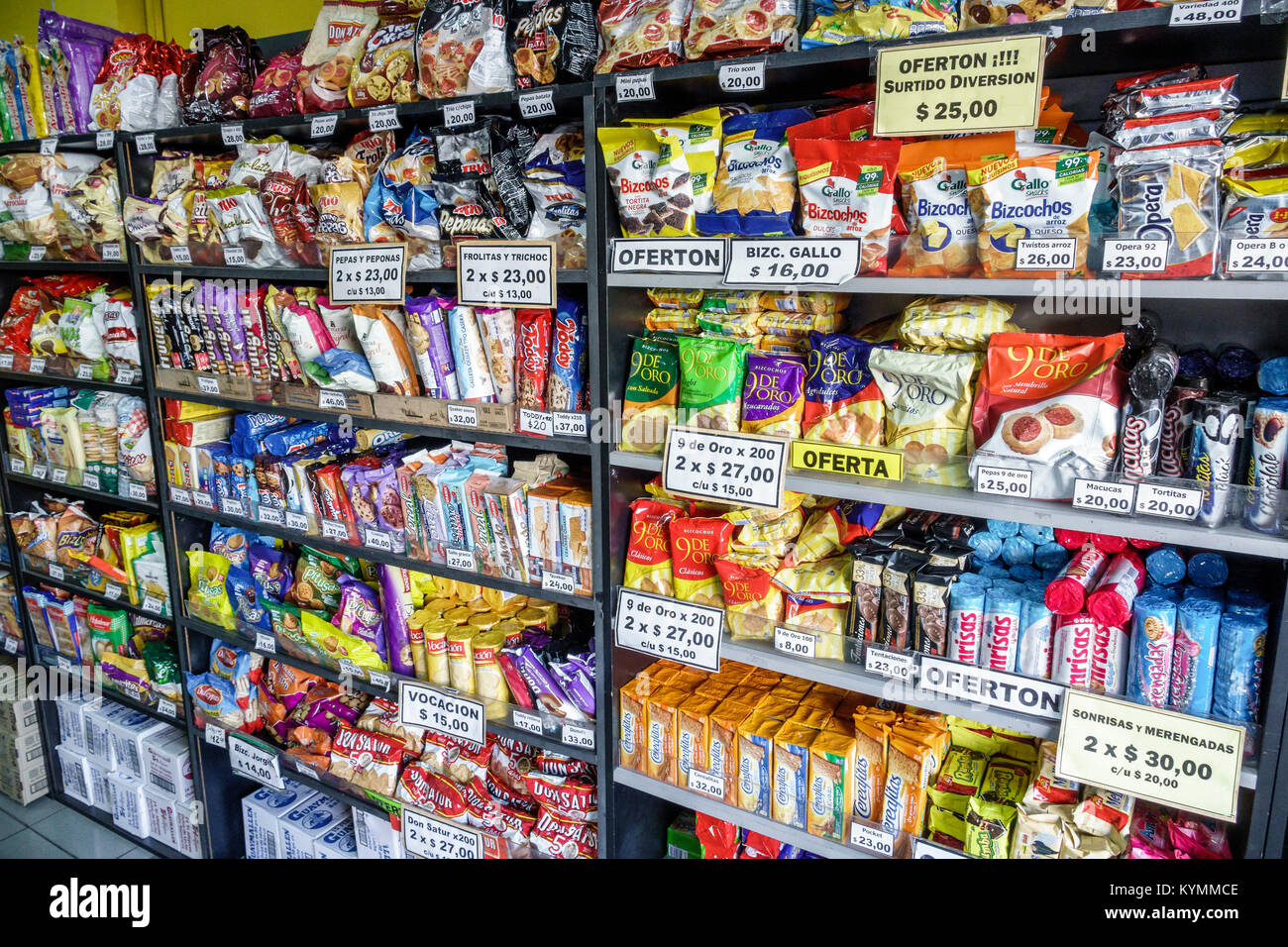 Buenos Aires Argentina,Palermo,snack shop,kiosk,candy,cookies,chips ...