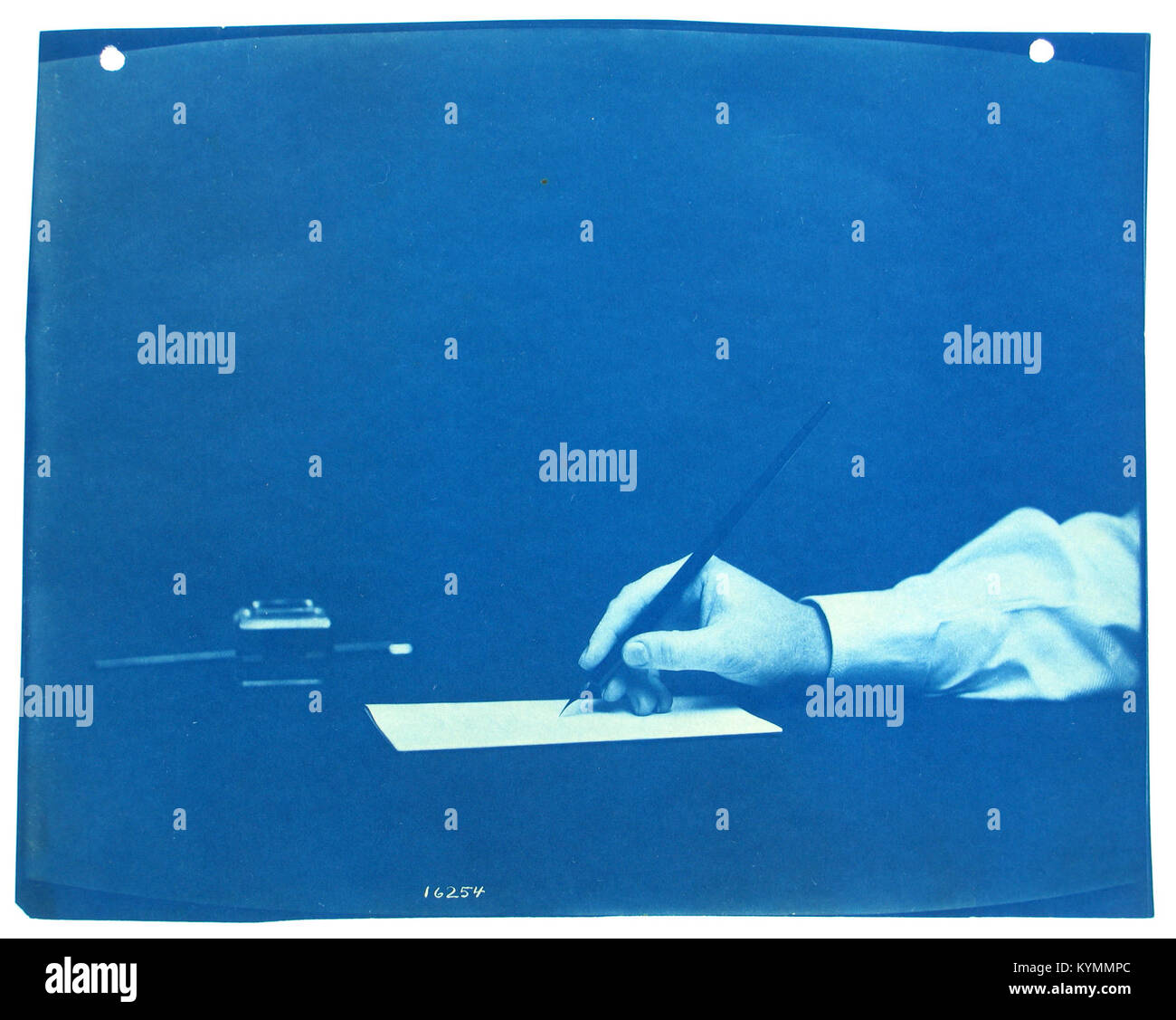 A pen-and-ink illustration from the Smithsonian Institution Archives ...