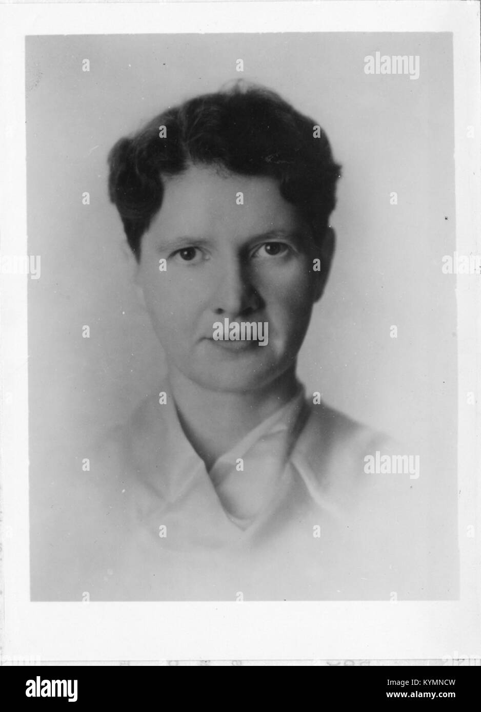 A portrait of Wanda Margarite Kirkbride Farr (1895-1983), a prominent ...