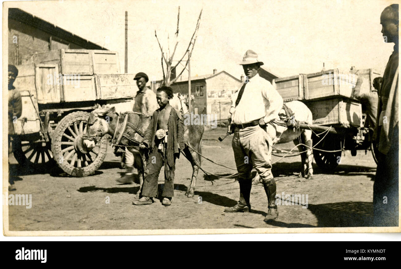 An image from an expedition in China, showing a participant holding a ...