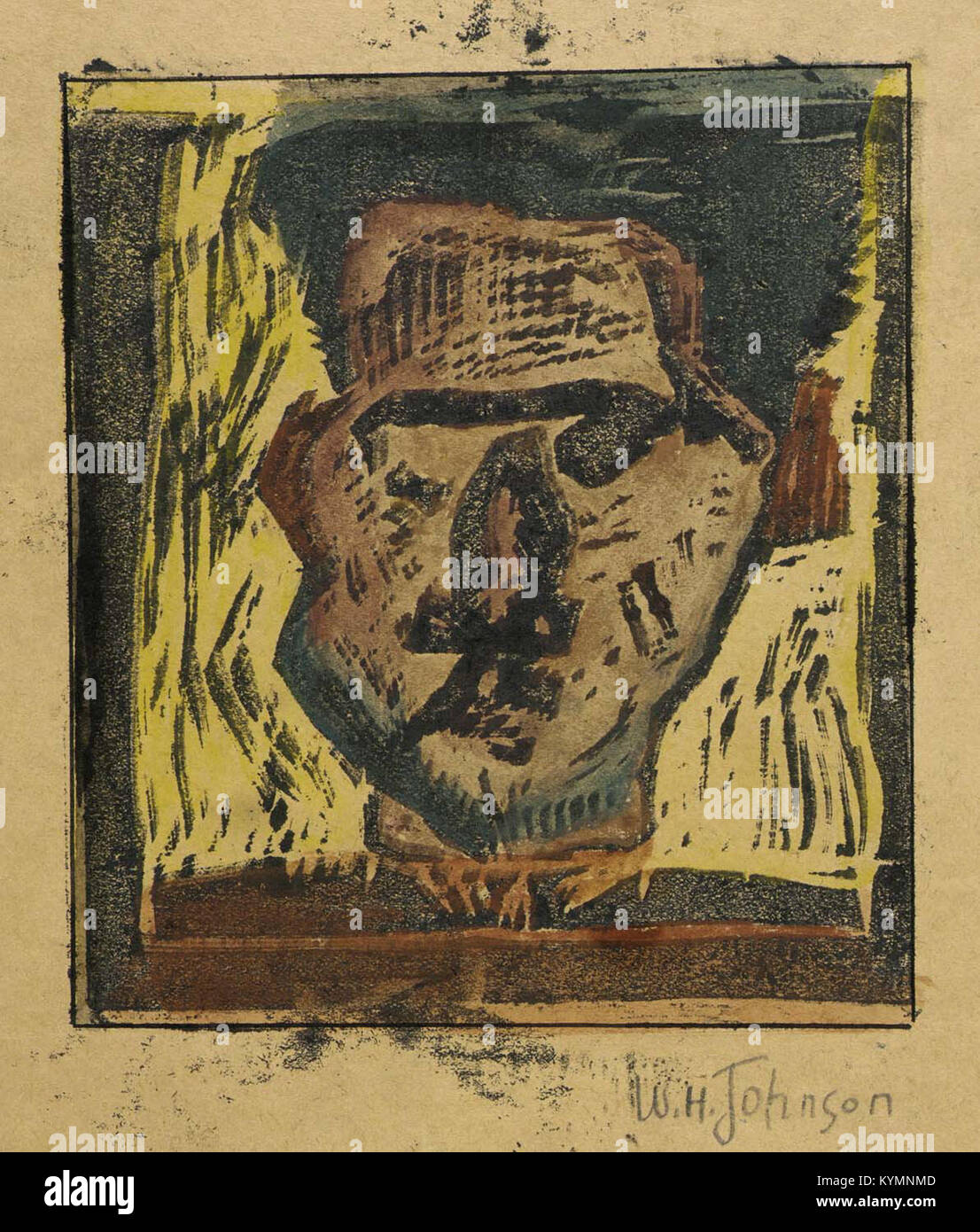 A self-portrait of an unknown artist, capturing the likeness and ...