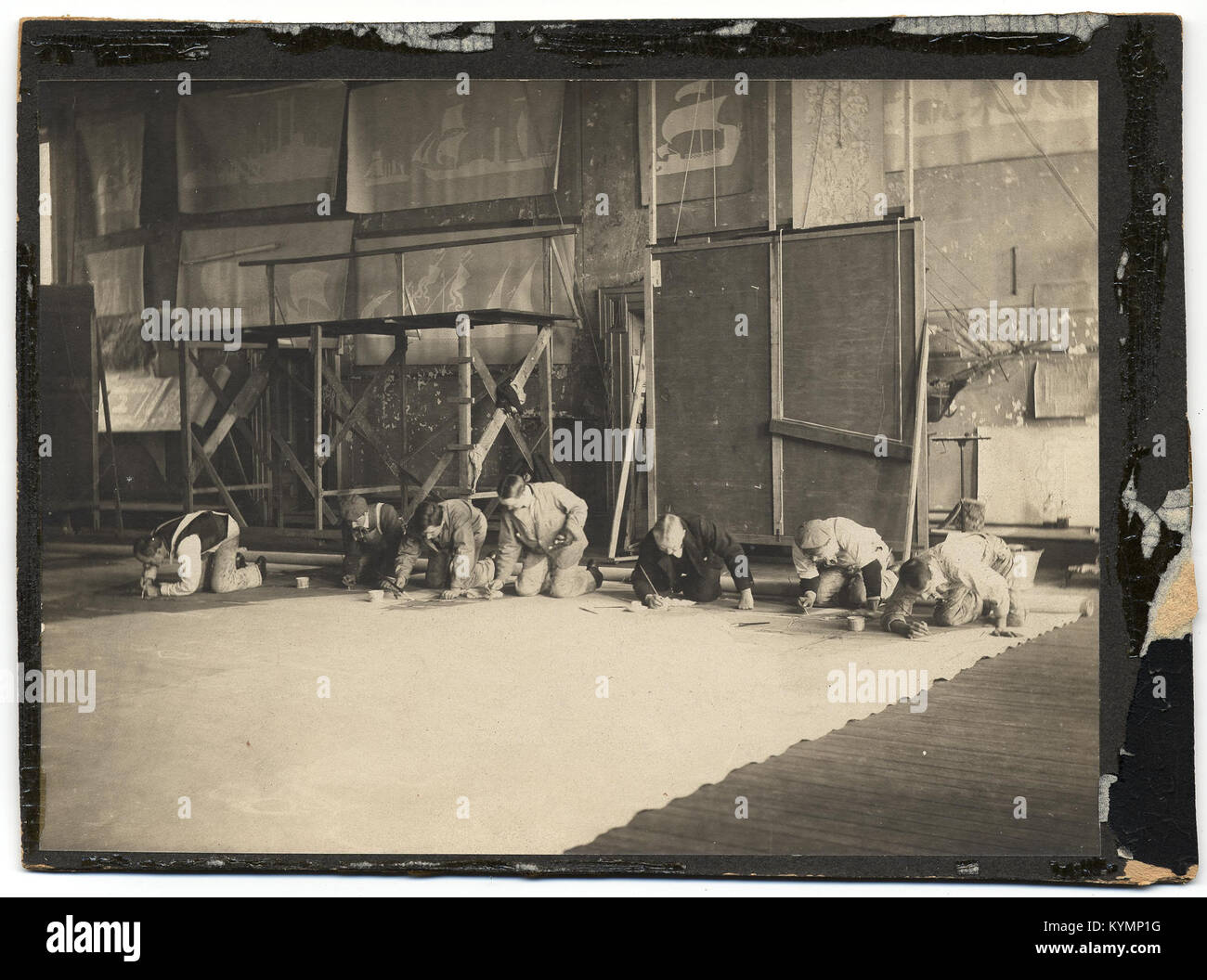 A portrait of Francis Davis Millet, an American painter, illustrator ...