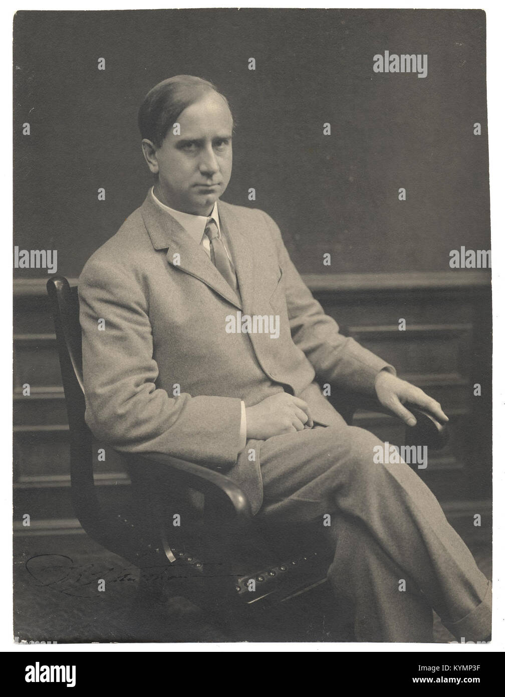 A portrait of Charles Webster Hawthorne, an American artist known for ...