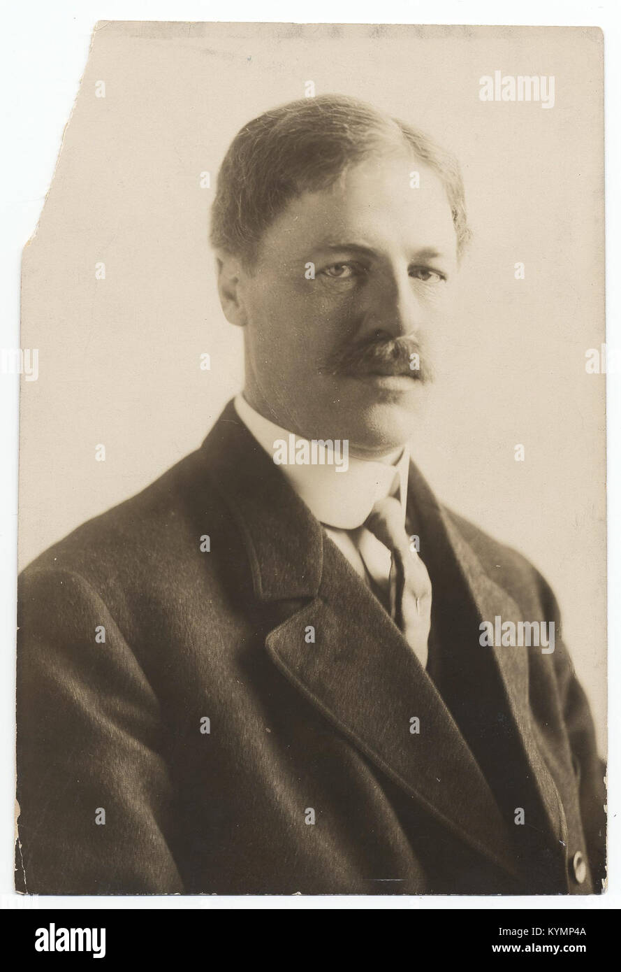 A portrait of Frank W. Benson, an influential American artist known for ...