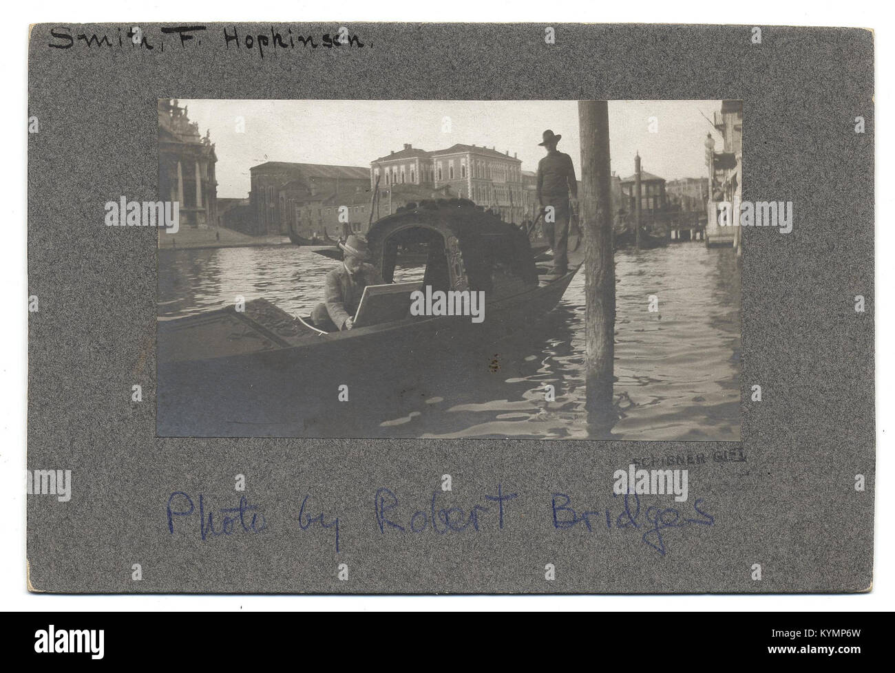 Portrait of F. Hopkinson Smith, an American artist and author known for ...