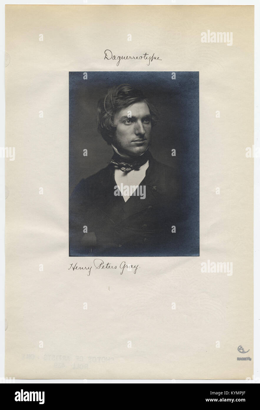 A portrait of Henry Peters Gray, an influential historical figure ...