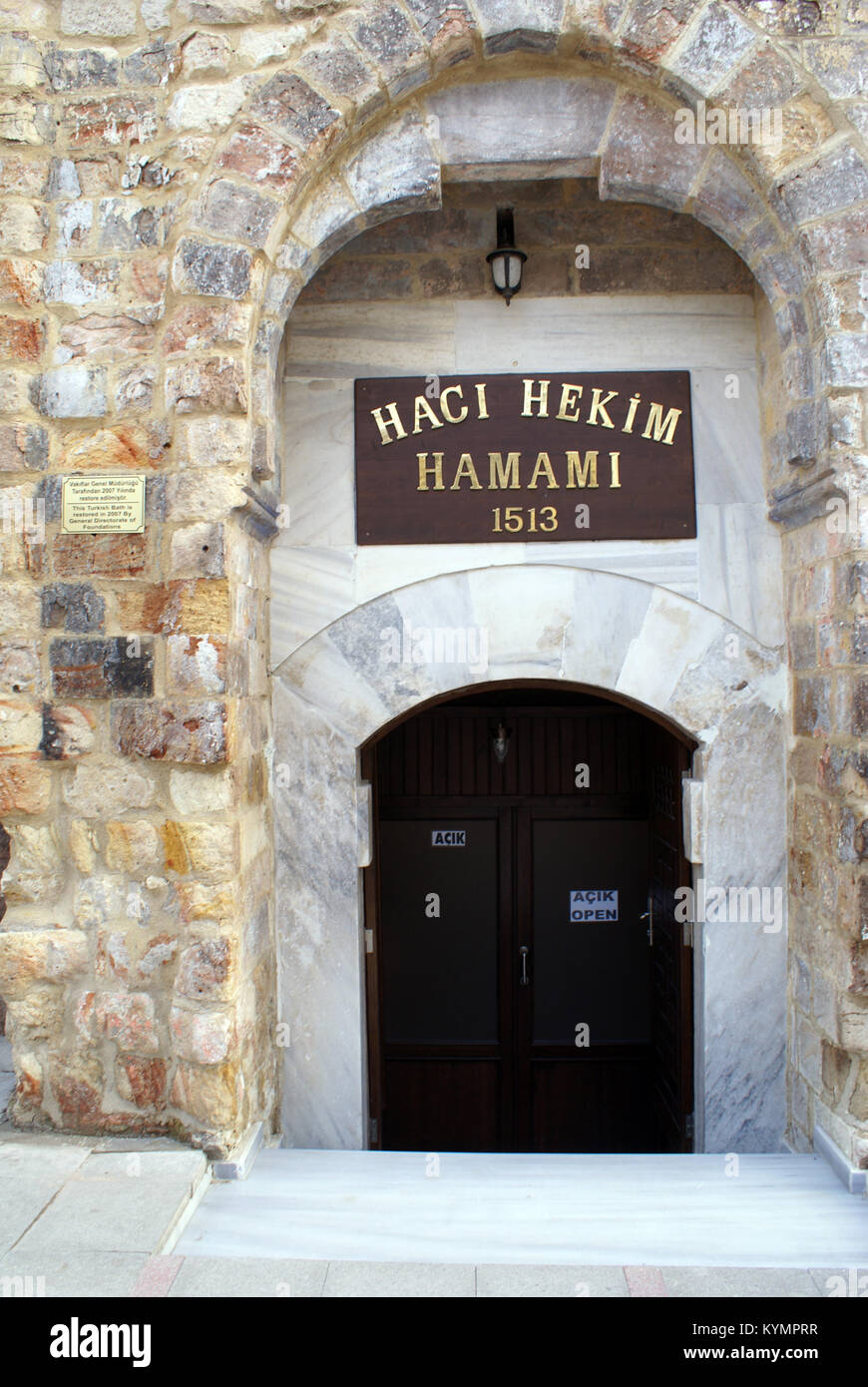 Old turkish hamam in Bergama, Turkey Stock Photo - Alamy