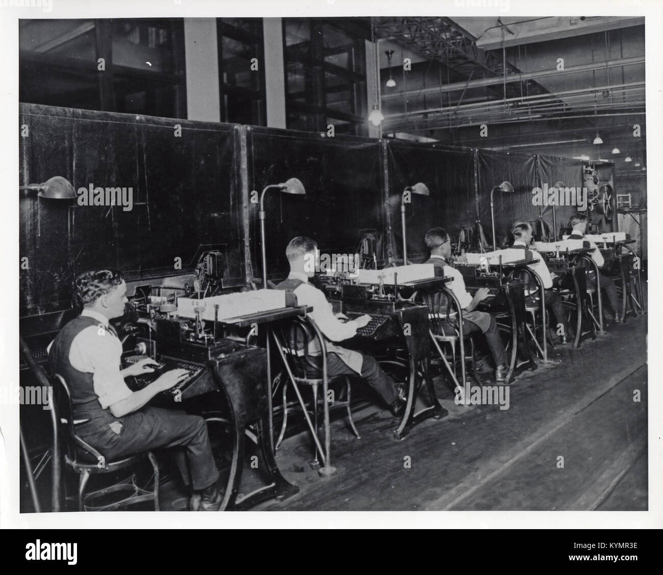 Clerks Processing Mail High Resolution Stock Photography and Images - Alamy