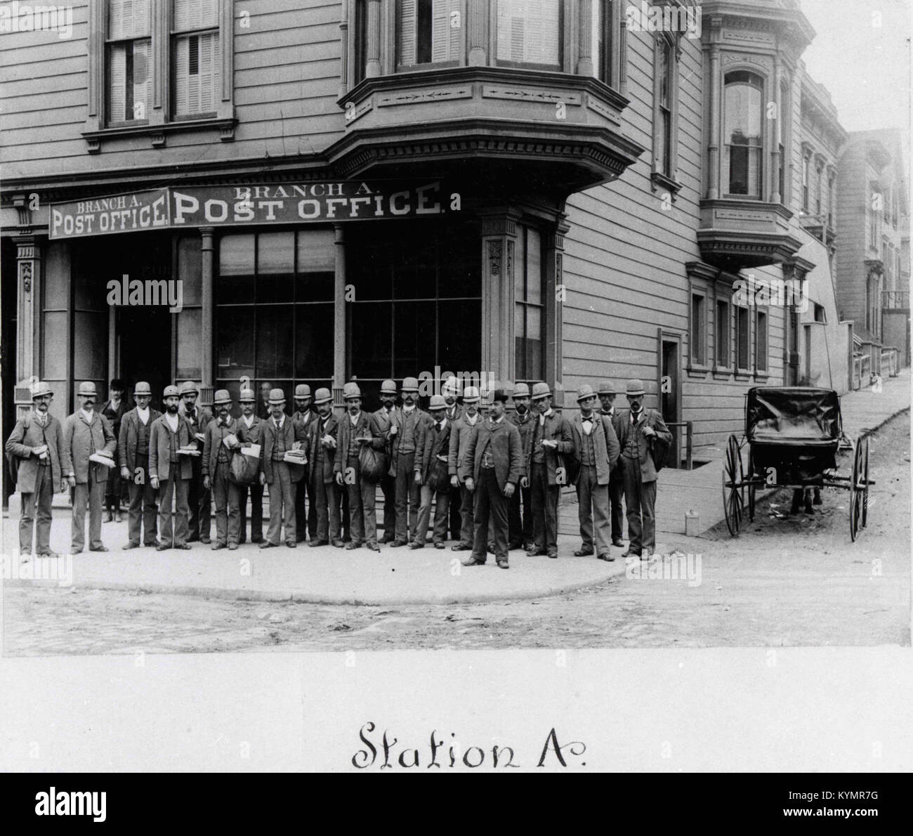 Photograph of the historic San Francisco Post Office Station A ...