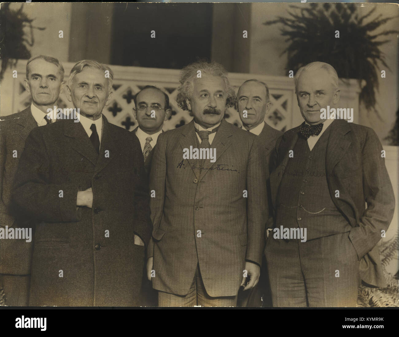 Portrait of renowned physicist Albert Einstein (1879-1955) with ...